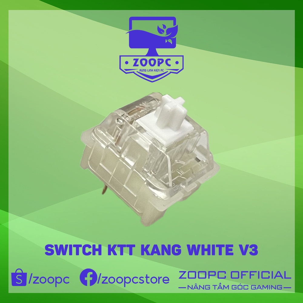 Switch KTT Kang White V3 Linear 3 Pin phiên bản mới nhất 2022 - Có Hỗ ...