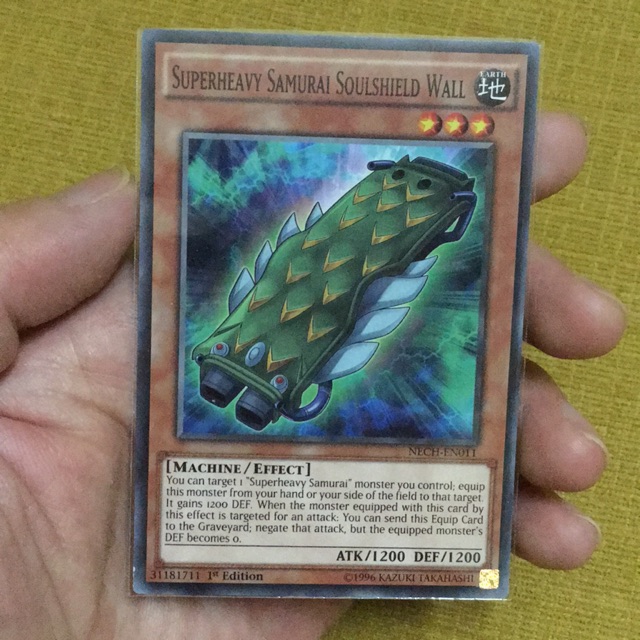 Thẻ bài Yugioh! Superheavy Samurai Soulshield Wall (N) | Shopee Việt Nam