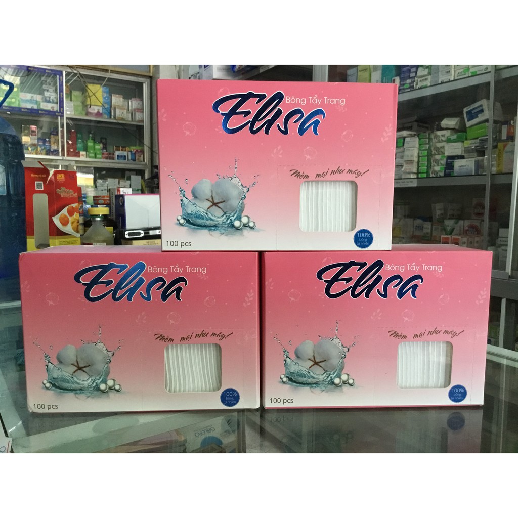 Bông Tẩy Trang Elisa | Shopee Việt Nam