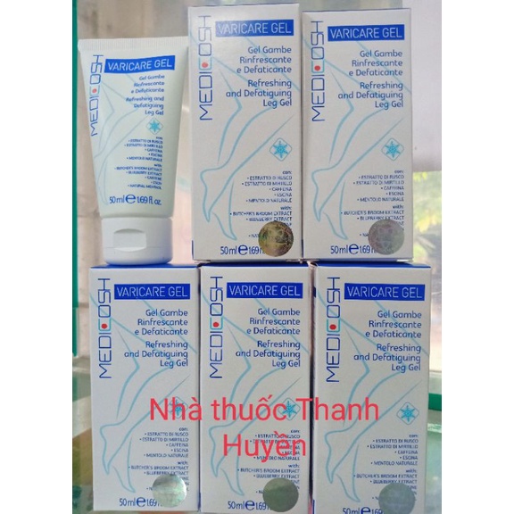 Gel Bôi Suy Giãn Tĩnh Mạch Medicosh Varicare Gel Của Italy / CHÍNH HÃNG ...