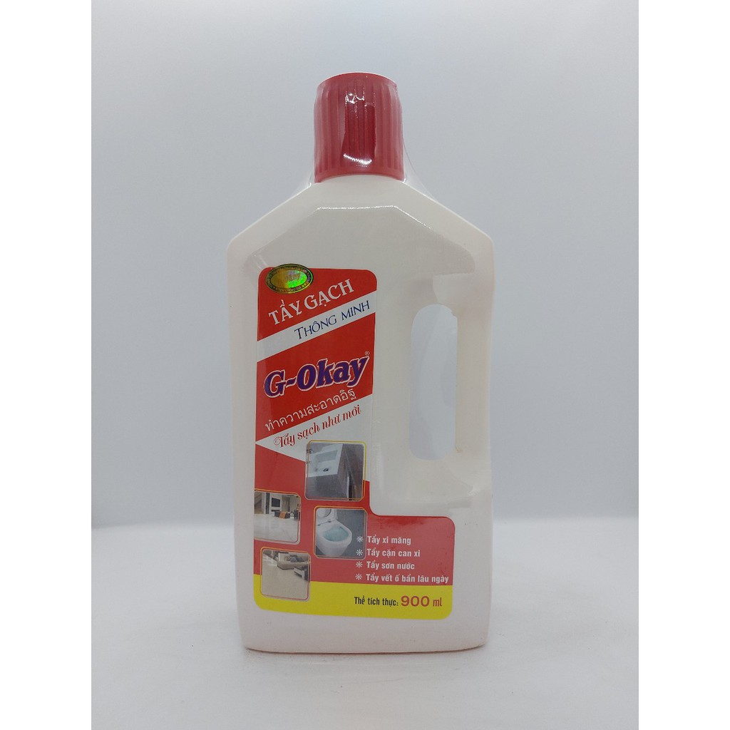 NƯỚC TẨY XI MĂNG, LAU GẠCH G-Okay 900ml | Shopee Việt Nam