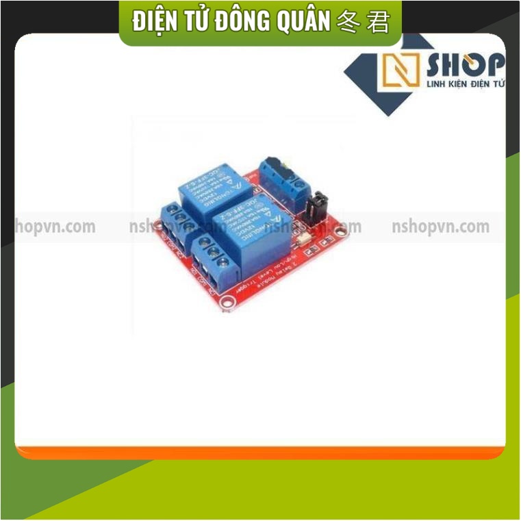 [HCM] Module 2 Relay Với Opto Cách Ly Kích H/L 5V/12V [ĐIỆN TỬ] | Shopee Việt Nam