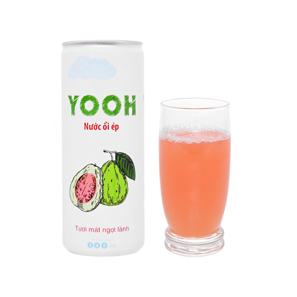 Yooh - Nước Trái Cây Tươi Ổi 240 ml | Shopee Việt Nam