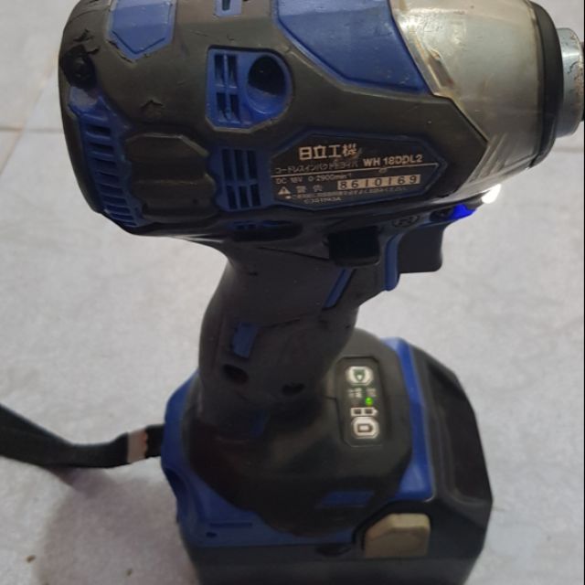 Máy bắt vít Hitachi WH18DDL2 18V không than + 1 pin đóng mới 18v 4Ah | Shopee Việt Nam