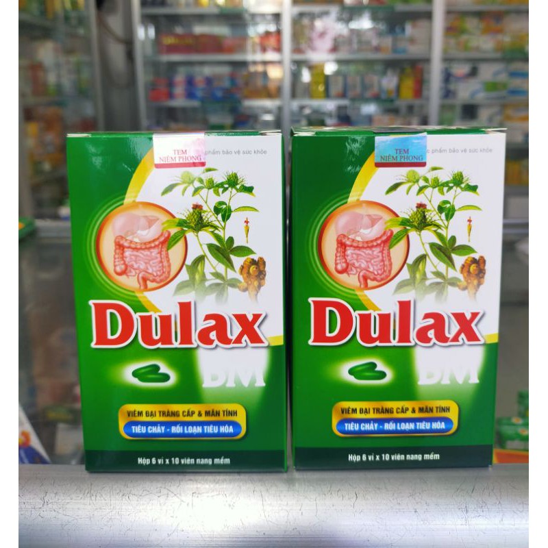 Dulax BM hỗ trợ viêm đại tràng cấp và mãn tính( hộp 60viên). | Shopee ...