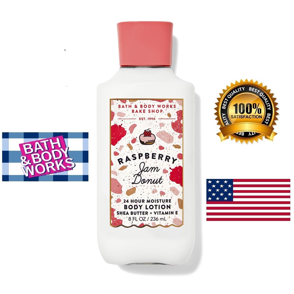 Sữa dưỡng thể Bath and Body Works - Raspberry Jam Donut Body Lotion ...