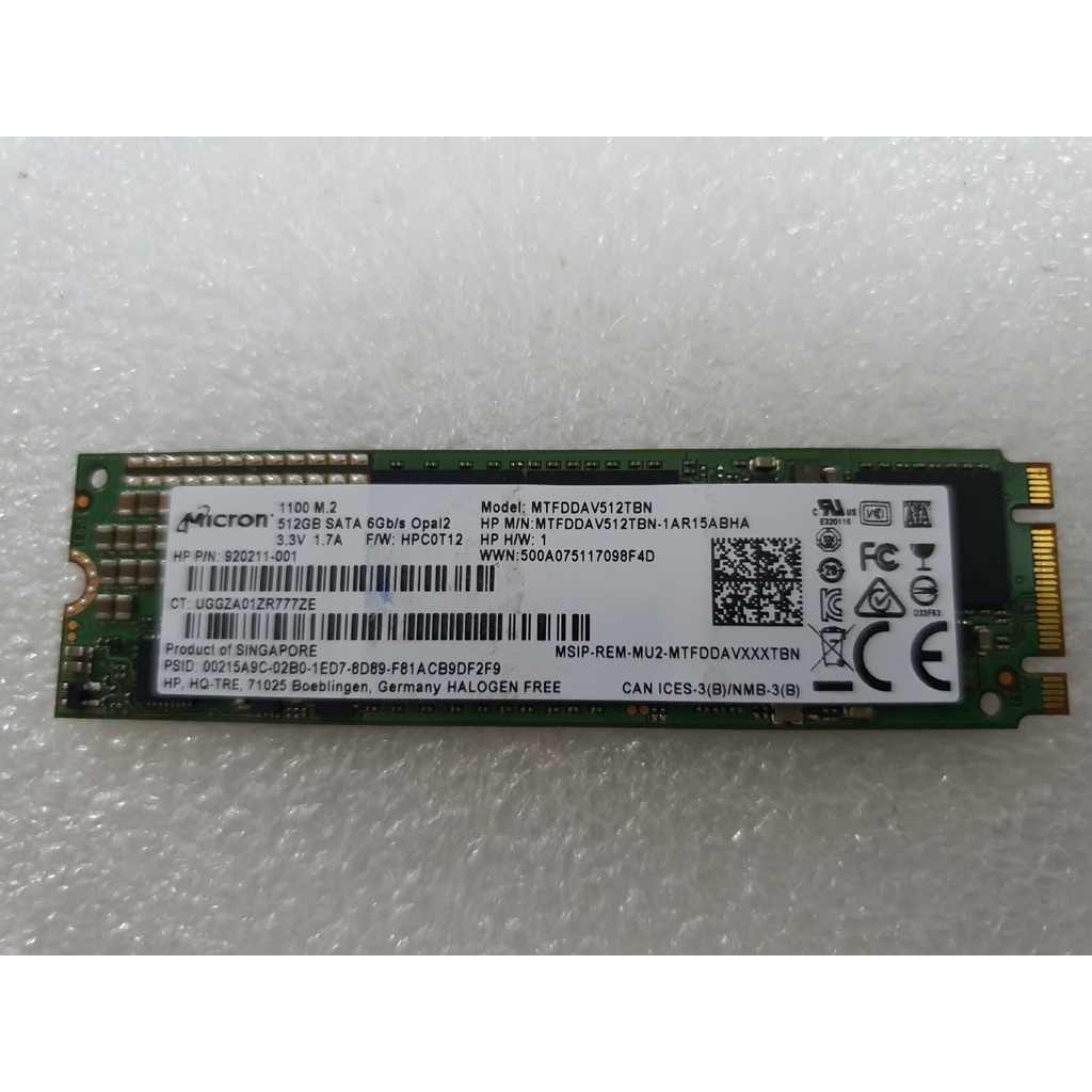 Ổ cứng máy tính laptop SSD M2 512GB dùng cho laptop có khe gắn M.2 2280 ...