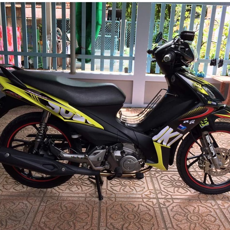 Tem Rời Suzuki Axelo 125 Vàng Đen - Tem Chuẩn Đẹp | Shopee Việt Nam