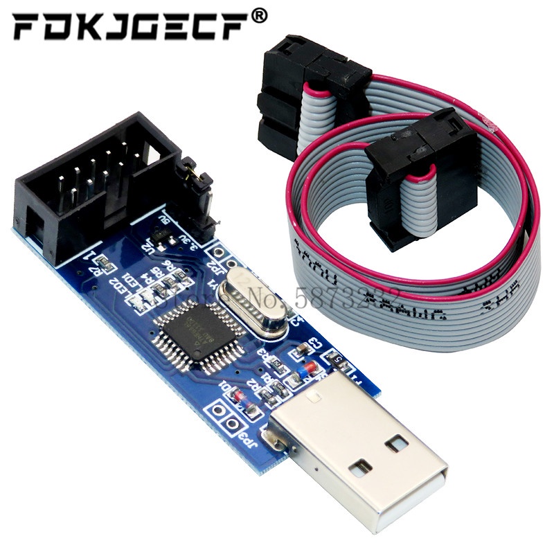 1 Bộ Lập Trình USBASP AVR USB ISP USB ASP ATMEGA8 ATMEGA128 Hỗ Trợ Win7 64K | Shopee Việt Nam