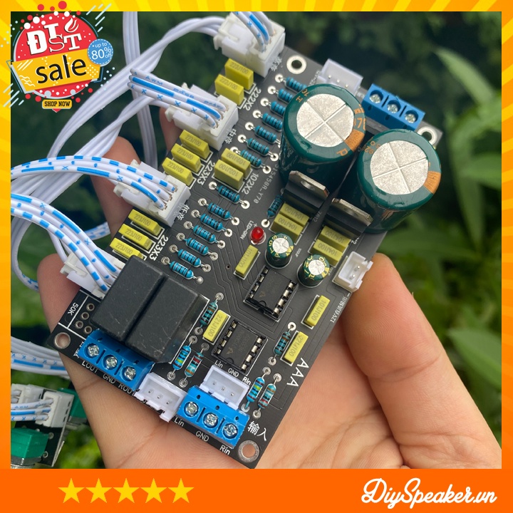 Mạch âm sắc HIFI Chiết áp rời Pre Amp NE5532 DIY loa di động, loa xách tay, rề cực hay từ ...