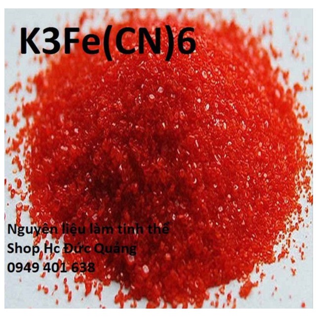 k3fecn6 k3fe(cn)6 túi 250g làm tinh thể đỏ | Shopee Việt Nam