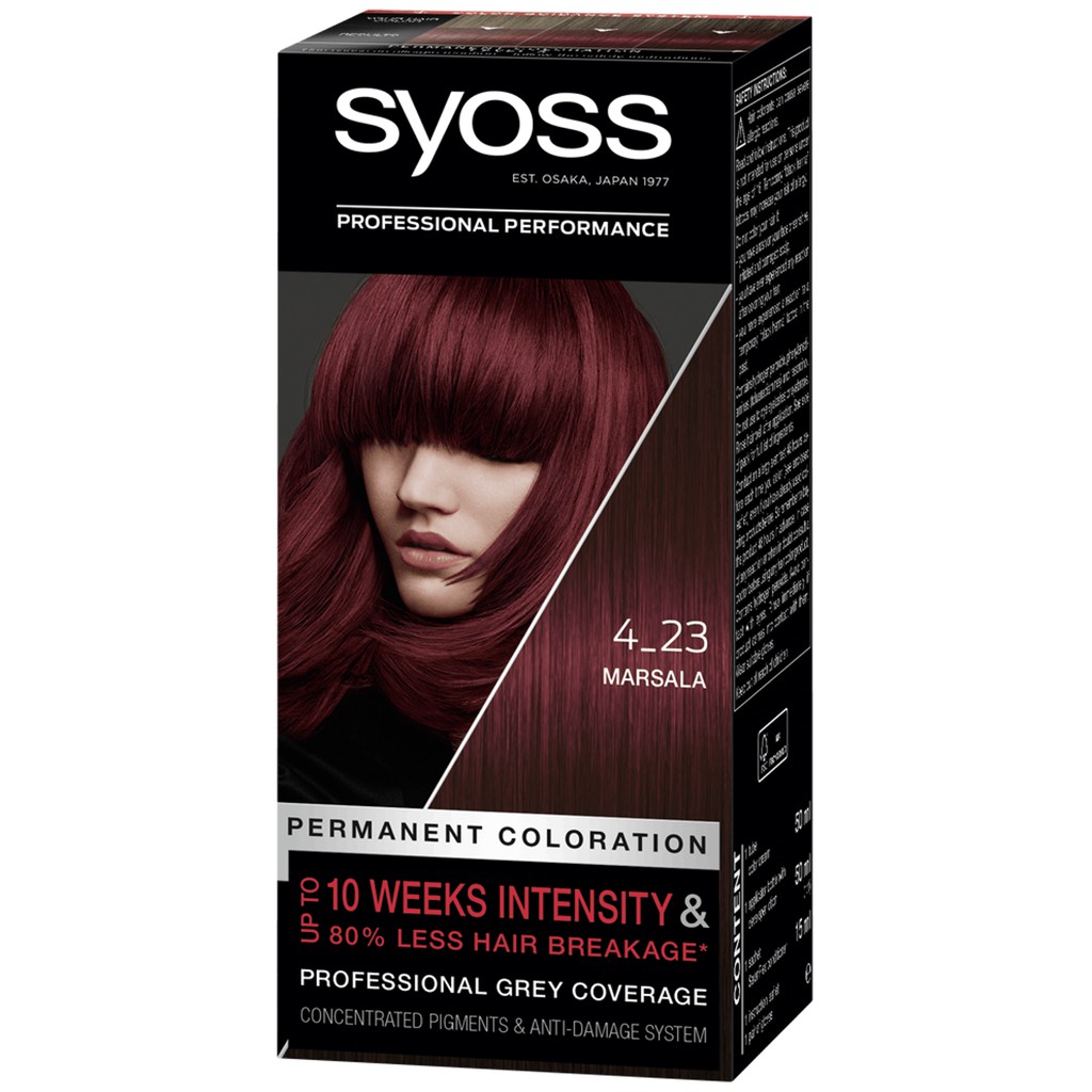 Thuốc nhuộm tóc của Đức nhập khẩu SYOSS Oleo Intense 115ml ko | Shopee Việt Nam