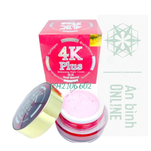 Kem 4k Plus Màu Đỏ Chính Hãng Thái Lan 20gr | Shopee Việt Nam
