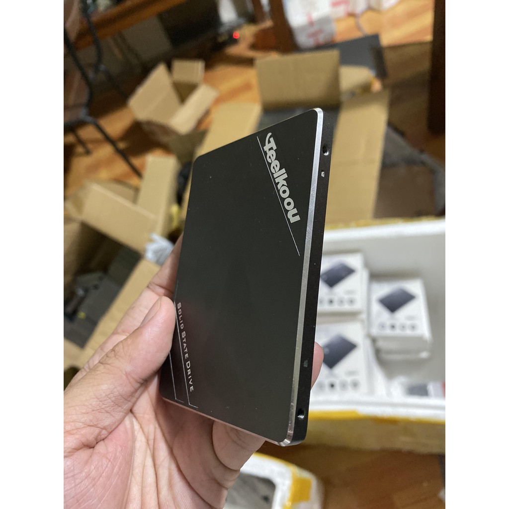 Ổ cứng SSD 128Gb vỏ nhôm Teelkoou TK850 đọc ghi tốc độ siêu cao ~550mb ...