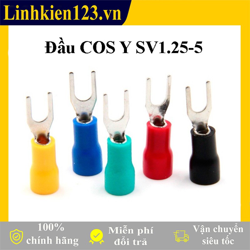 Đầu COS Y SV1.25_5 loại to_Kẹp Càng Cua_số lượng 100 cái | Shopee Việt Nam