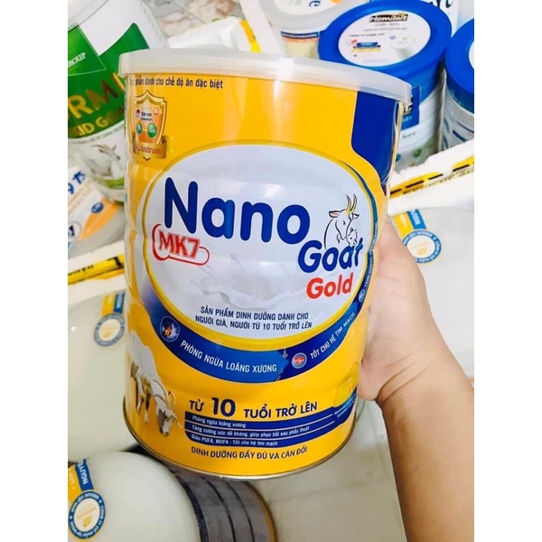 Nano Goat Gold Phòng ngừa loãng xương - tốt cho tim mạch - tăng cường ...