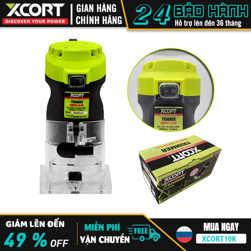 Máy phay gỗ - máy soi gỗ cầm tay 600W XCORT Chính Hãng Máy Cực khỏe | Shopee Việt Nam