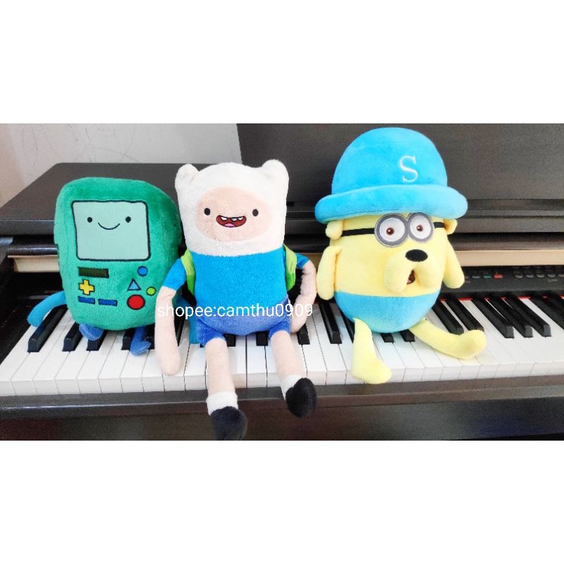 Gấu Bông Fin , Jack , Bmo_Nhân vật hoạt hình Adventure Time | Shopee ...