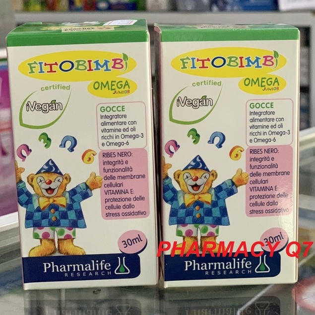 FITOBIMBI OMEGA JUNIOR BỔ SUNG DHA VÀ OMEGA GIÚP PHÁT TRIỂN NÃO BỘ VÀ ...