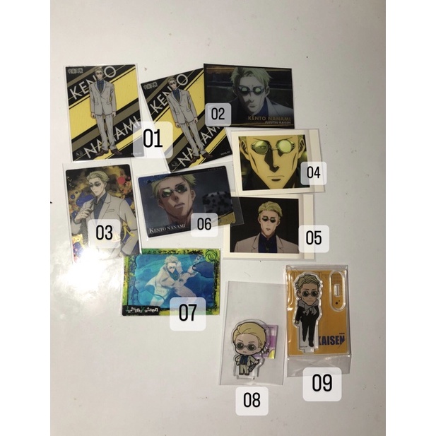 Nanami Kento Jujutsu Kaisen card và standee | Shopee Việt Nam