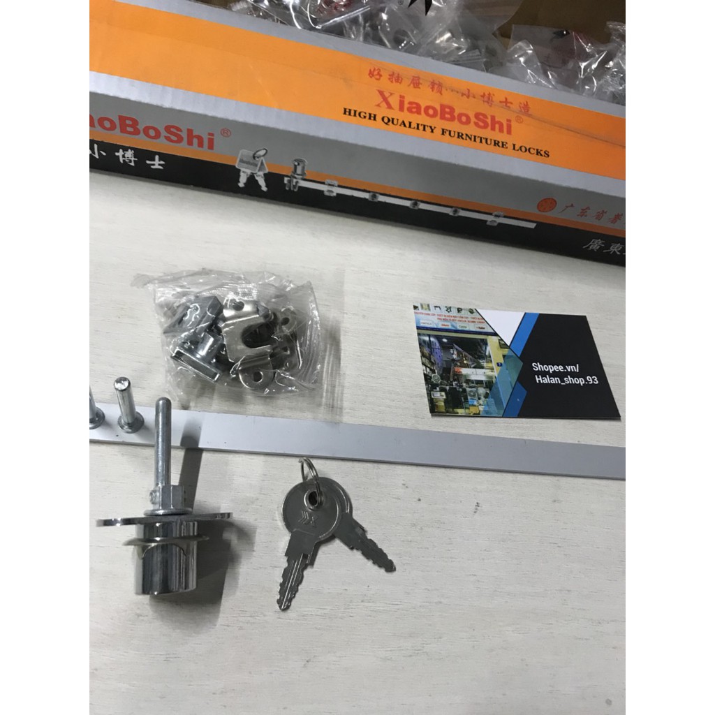 Khóa dàn / Khóa liên kết 3 ngăn tủ gỗ XiaoBoshi / Mod: 288 | Shopee ...