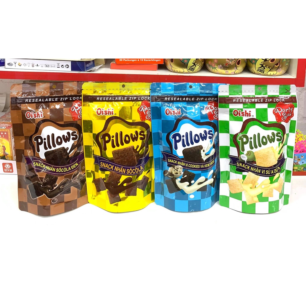 Snack Pillows Oishi nhiều vị gói 95g | Shopee Việt Nam