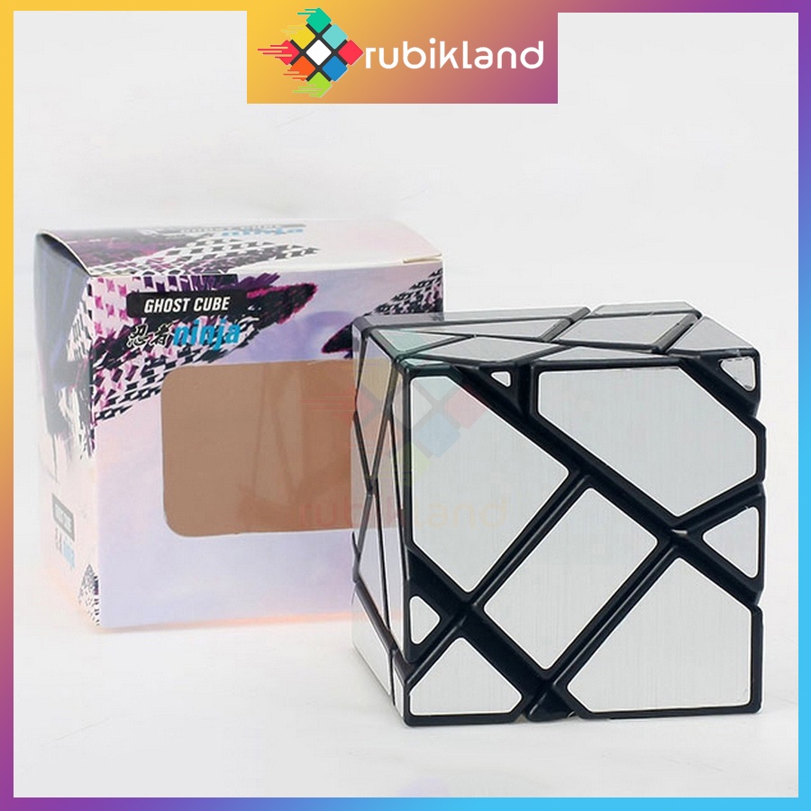 Rubik Biến Thể Ninja Ghost Cube 3x3 Siêu Xịn Rubic Mirror Gương Đồ Chơi Trí Tuệ Trẻ Em - Rubik ...