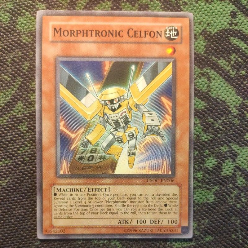 Thẻ bài Yugioh: Morphtronic Celfon - CSOC-EN006 | Shopee Việt Nam