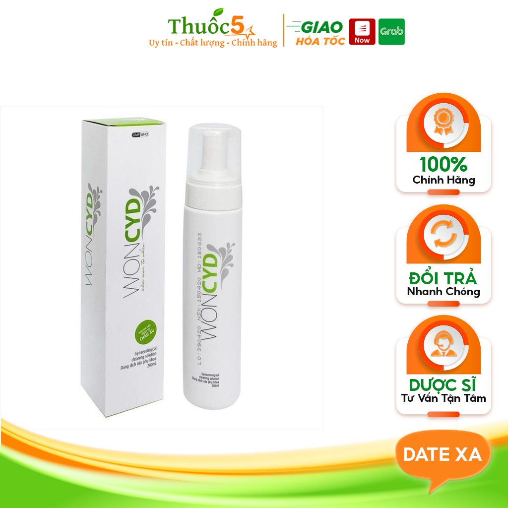 Dung Dịch Vệ Sinh Phụ Nữ Tạo Bọt WONCYD Giúp Phòng Tránh Bệnh Phụ Khoa ...