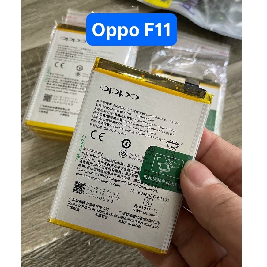 pin oppo F11 model BLP707 (zin) bảo hành 6 tháng | Shopee Việt Nam
