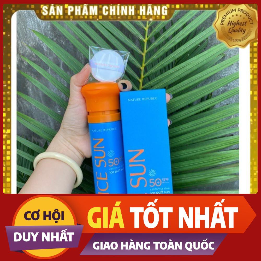 [sale] Kem Chống Nắng Ice Sun Nature Republic SPF 50 PA+++ | Shopee ...