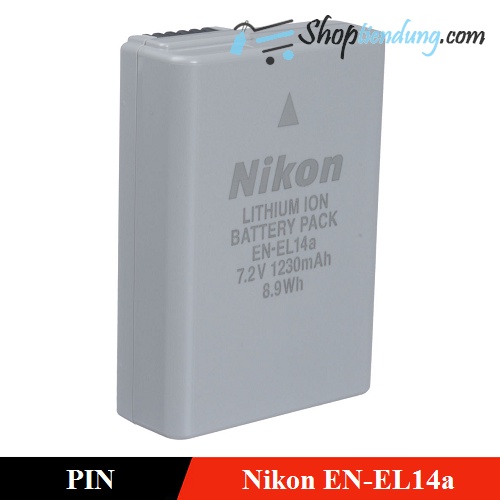 Pin máy ảnh NIK0N EN-EL14 đen | Shopee Việt Nam