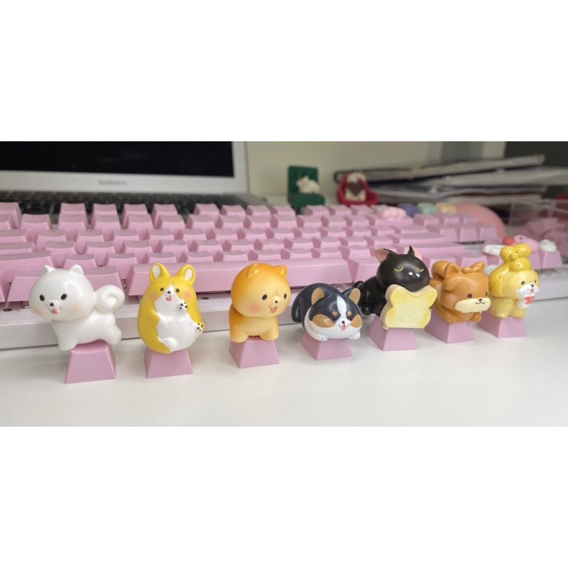 Keycap lẻ các dòng cún thú cưng trong nhà đáng yêu Nút bàn phím cơ ...