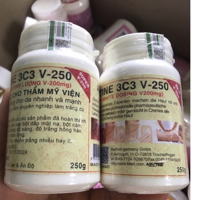 Kem kích trắng abutin 3c3 Thái Lan 250g( chính hãng) | Shopee Việt Nam