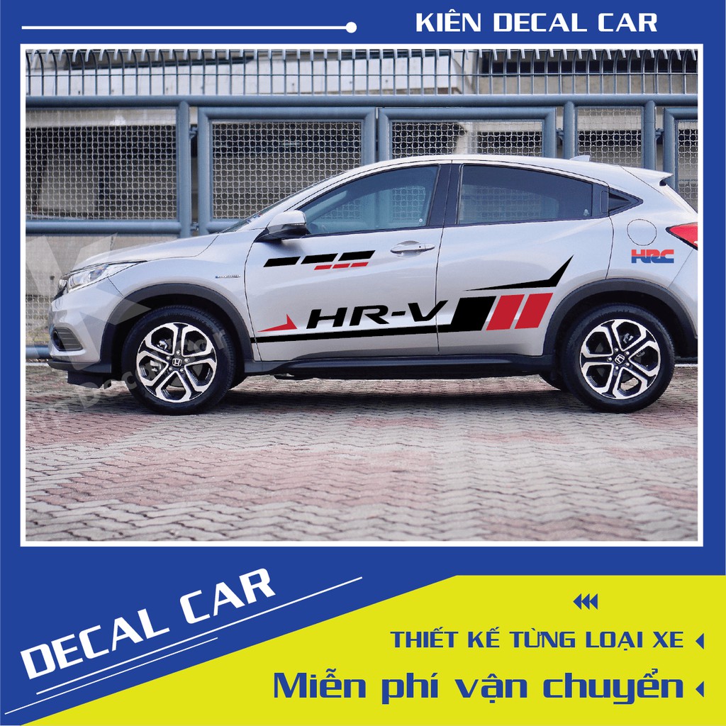 Tem xe HRV- decal HRV phong cách thể thao | Shopee Việt Nam