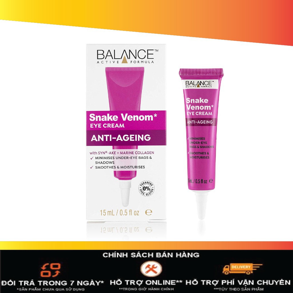 Kem Dưỡng Mắt Balance Active Formula Snake Venom Eye Cream 15ml ...