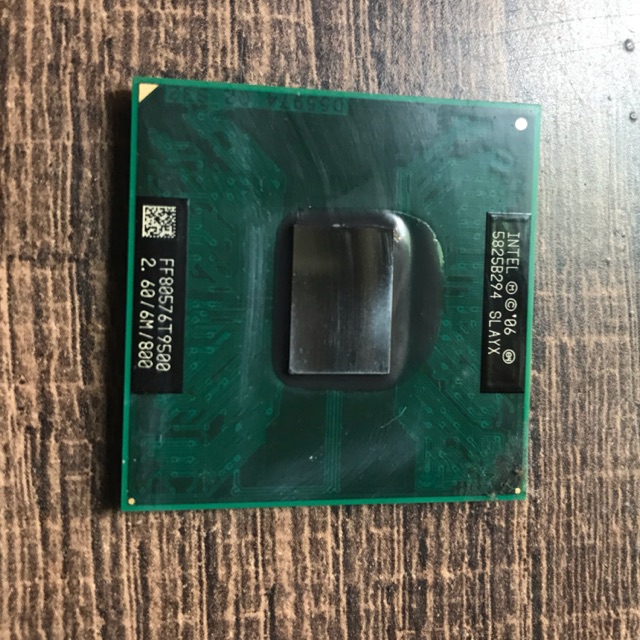 Bộ xử lý Intel CPU Core 2 Duo T9300 T9500 6M bộ nhớ đệm, 2,60 GHz, 800 ...