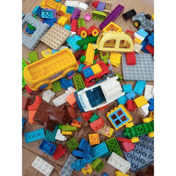 1KG Đồ chơi lắp ráp xếp hình Lero Duplo loại to | Shopee Việt Nam