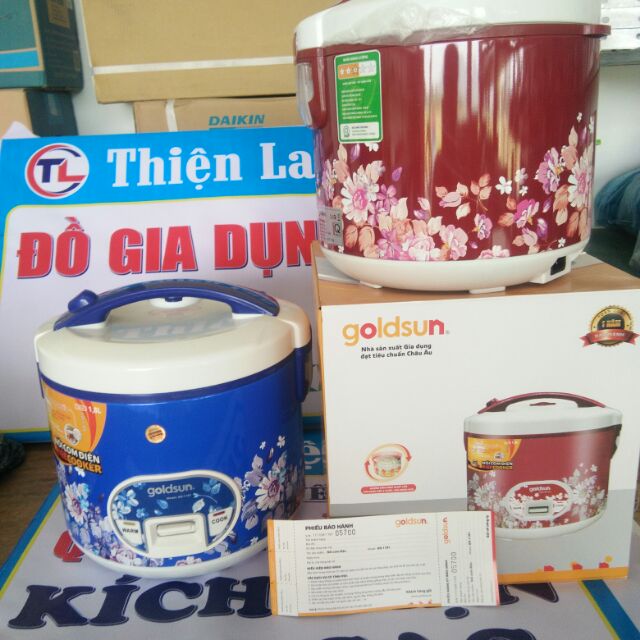 NỒI CƠM ĐIỆN GOLDSUN 1.8 Lít Model: GR - 1181 | Shopee Việt Nam