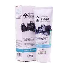 Sữa rửa mặt than hoạt tính Dabo Charcoal Cleansing Foam 150ml | Shopee ...