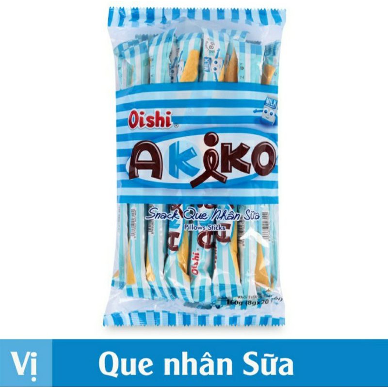 Bánh AKIKO 160g (8gx20que) snack que thơm ngon giàu dinh dưỡng | Shopee ...
