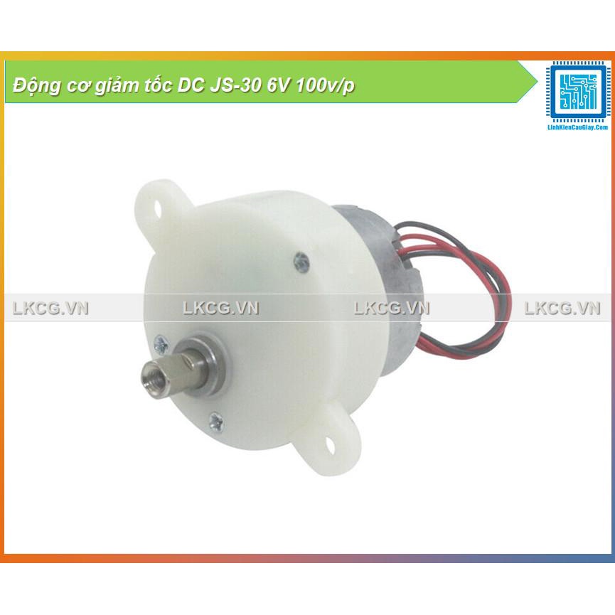Động cơ giảm tốc DC JS-30 6V 100v/p | Shopee Việt Nam