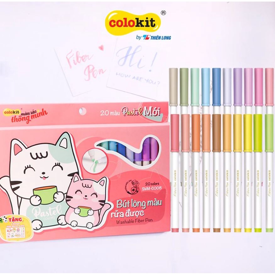 Bút lông màu Fiber Pen Colokit | Shopee Việt Nam