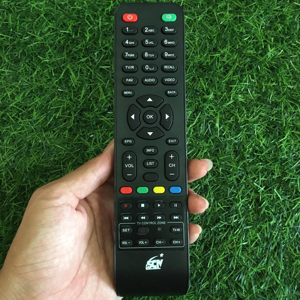 Điều khiển tivi đầu kĩ thuât số SCTV - Remote điều khiển đầu kĩ thuật ...