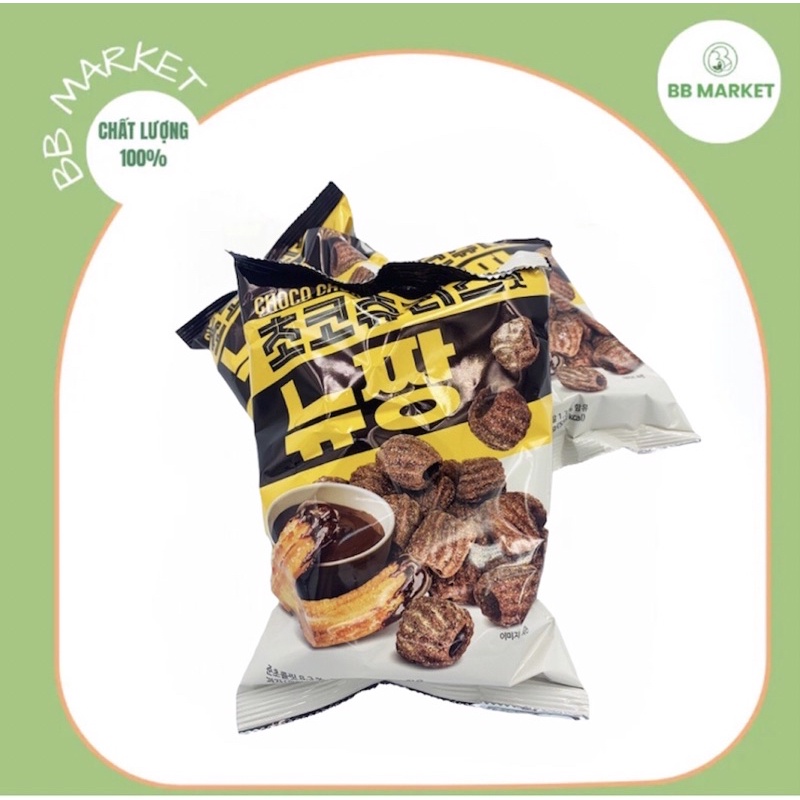 SNACK HÀN QUỐC VỊ SOCOLA DONGHWA C&F SNACK CHOCO CHURROS (110g ...