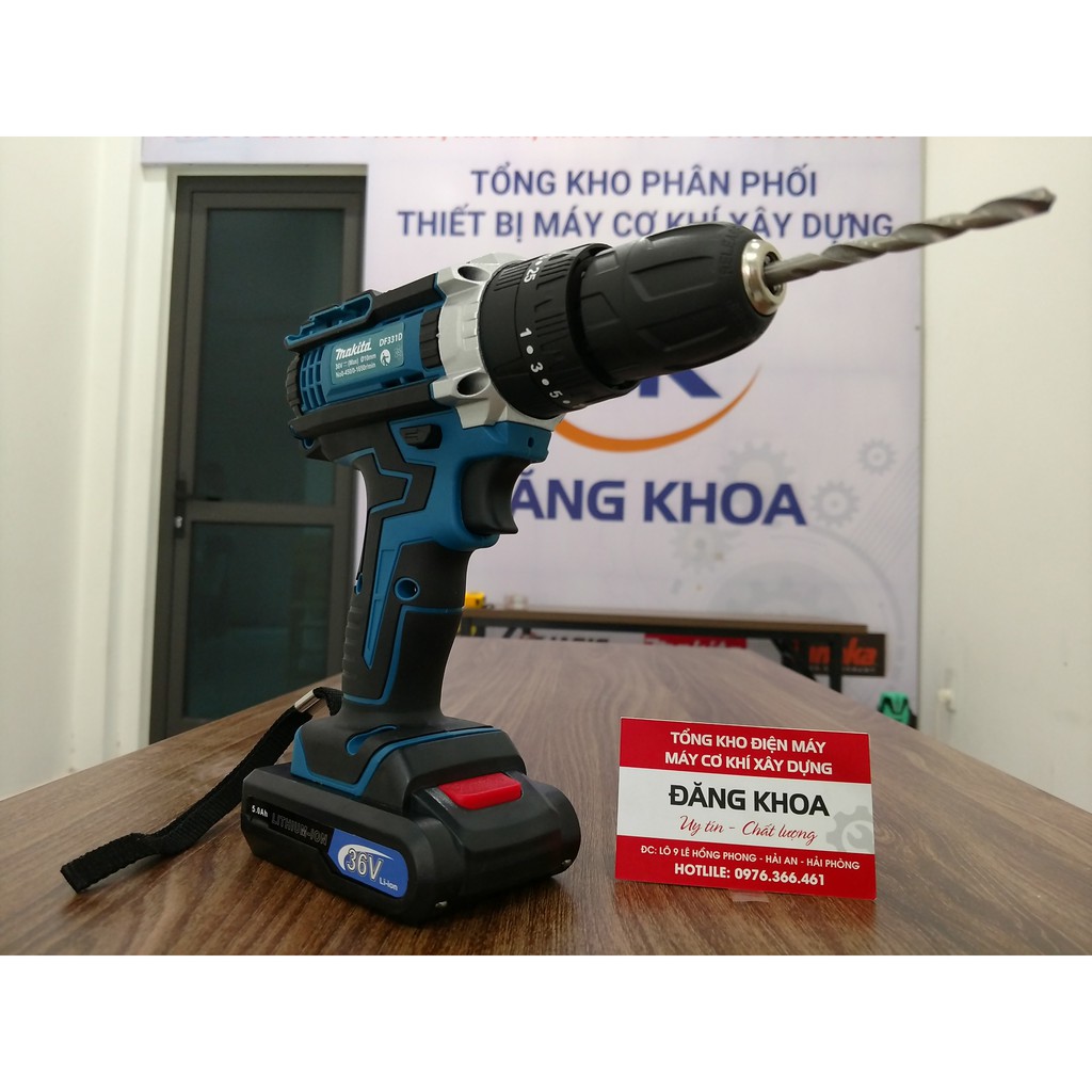 Máy khoan pin bắt vít cầm tay MAKITA DF-331D-36V kèm bộ phụ kiện 24 món | Shopee Việt Nam