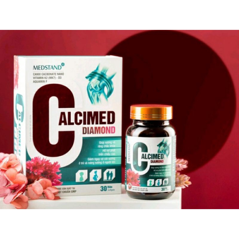 VIÊN UỐNG CALCIMED DIAMOND HỘP 30 VIÊN | Shopee Việt Nam