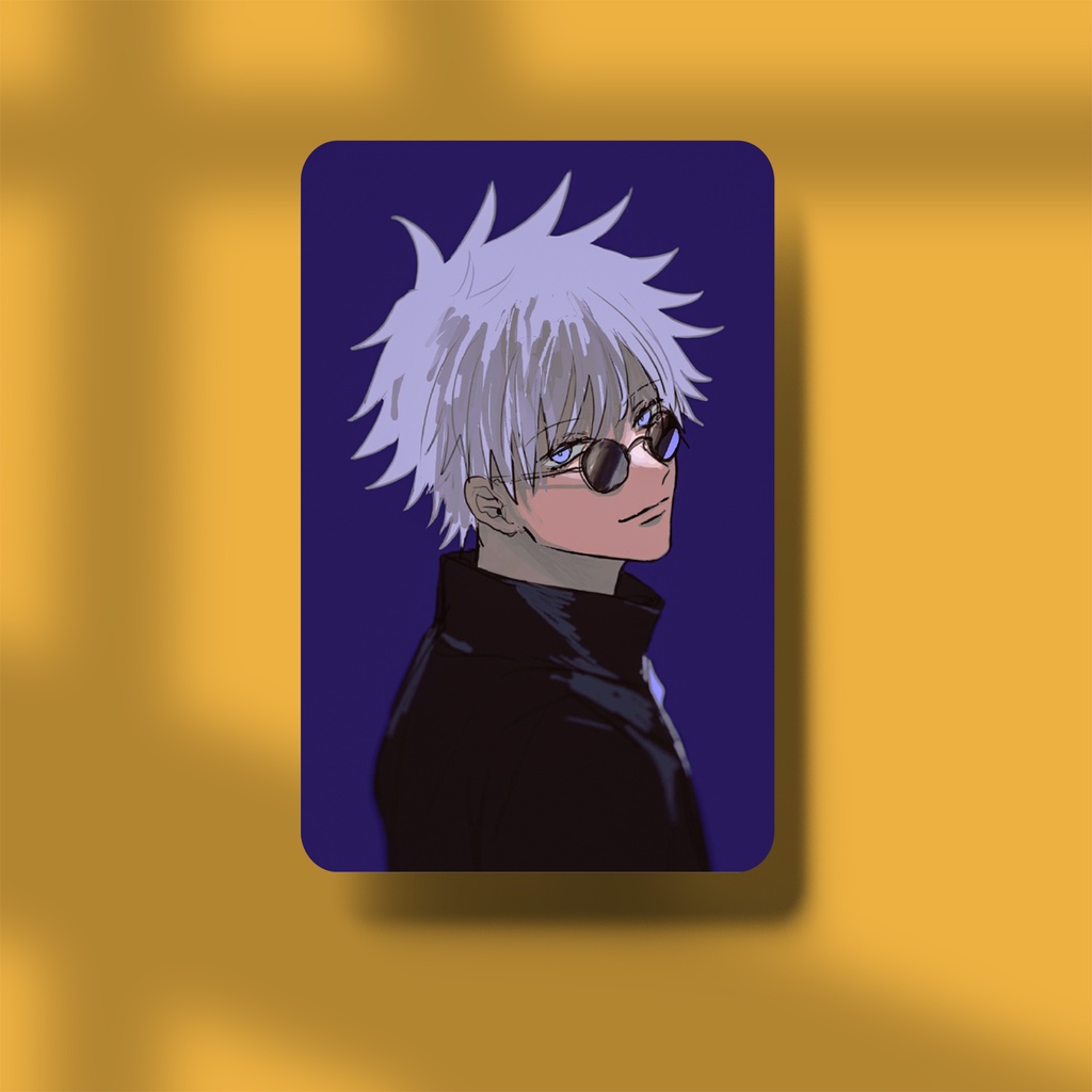 [ PHOTOCARD ] Thẻ Card Bo Góc Anime Gojo Satoru Jujutsu Kaisen - Giấy ...