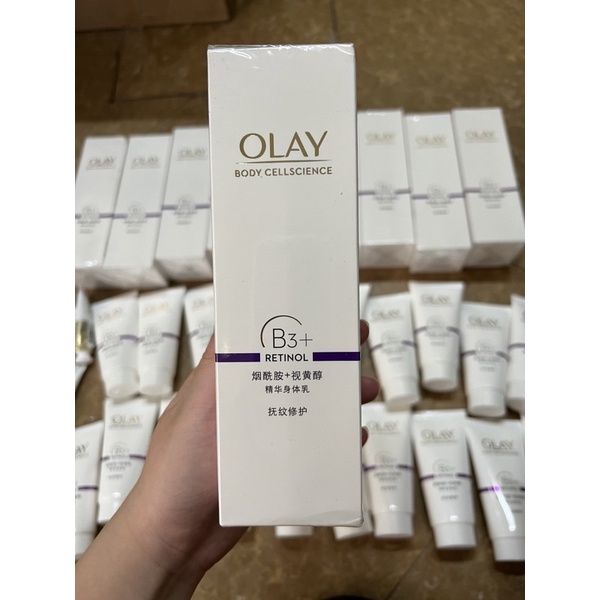 [CÓ SẴN] Dưỡng thể Olay B3 Retinol mẫu mới ( dạng chai 250ml và tuýp 65ml ) | Shopee Việt Nam