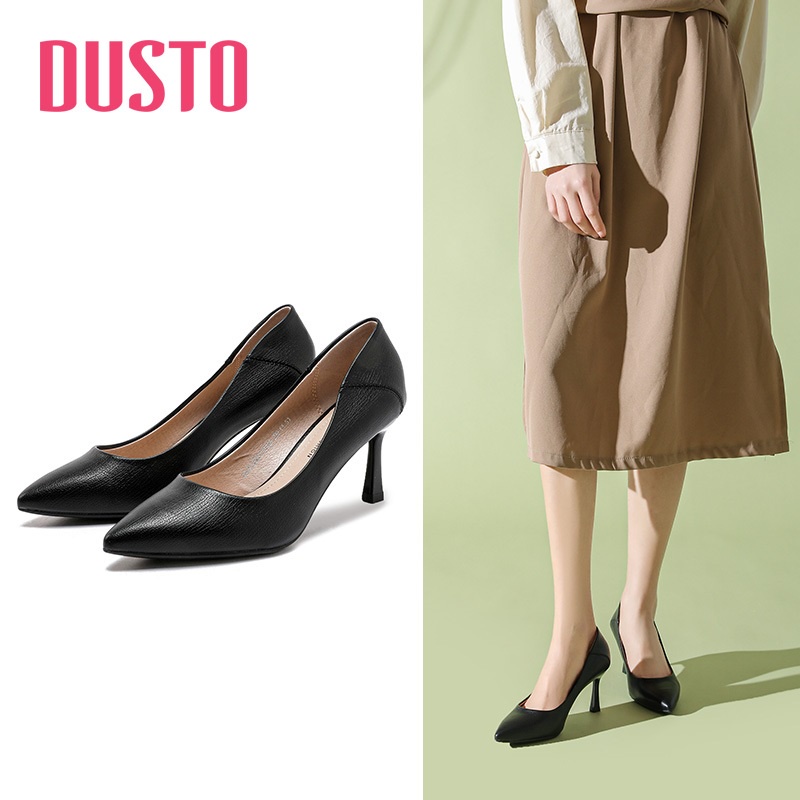 Giày cao gót Dusto phong cách thanh lịch, gót nhọn 7cm (order) | Shopee ...